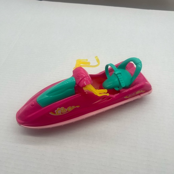 Barbie | Toys | Barbie Doll 24 Pink Wave Runner Jet Ski | Poshmark